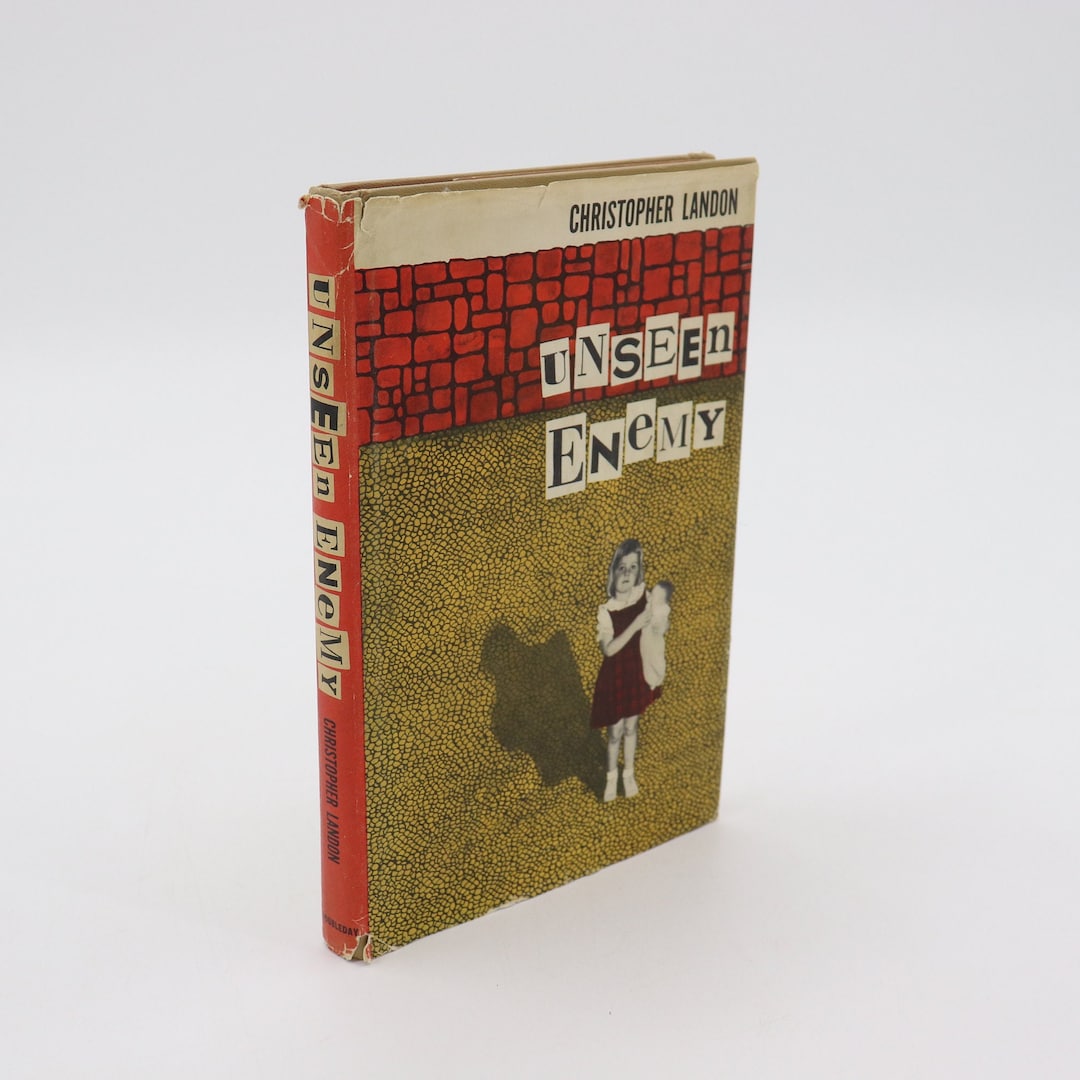 1957 Unseen Enemy by Christopher Landon - Vintage 1950s Mystery Crime ...