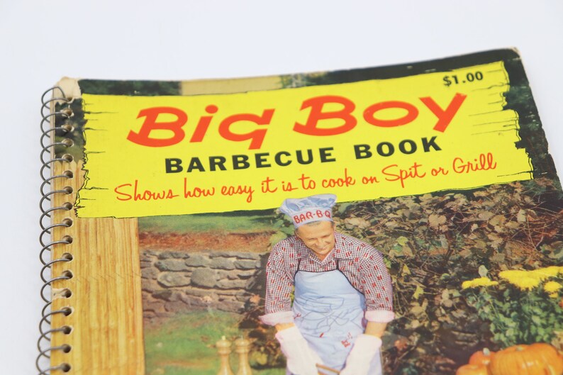 1956 Big Boy Barbecue Book Vintage BBQ Cookbook for Grill - Etsy