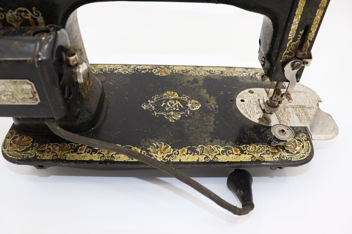 Antique Vintage White Rotary Sewing Machine 1900s 1910s - Etsy