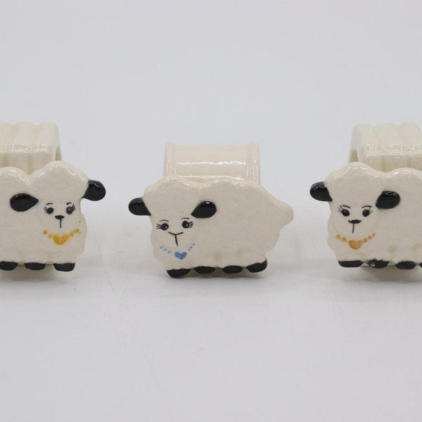 Antique Ceramic Sheep - Etsy