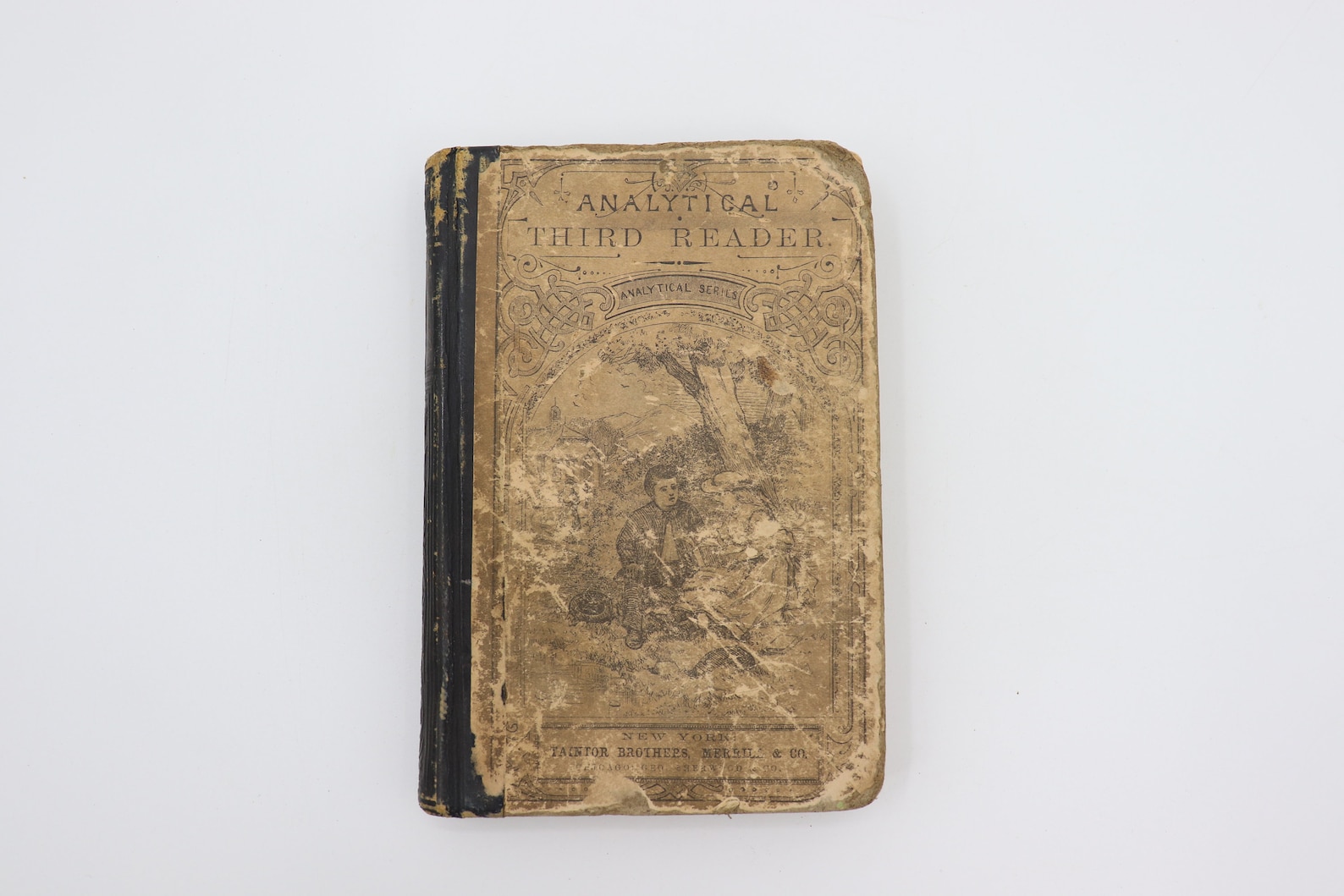 Antique 1860s Analytical Third Reader by Richard Edwards & J Russell ...