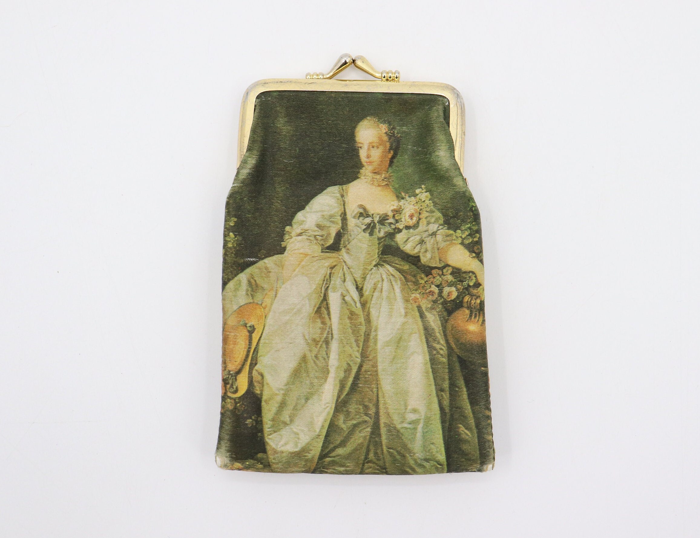 Vintage Rococo Style Cigarette and Coin Purse Made in Japan Antique ...