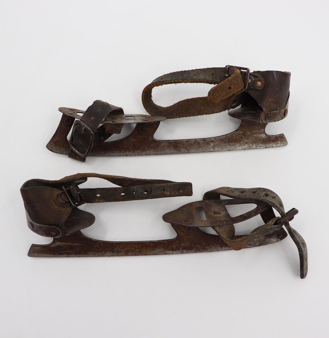 Vintage/antique Ice Skates - 1900s Cast Steel Skate, Keene MFG Co ...