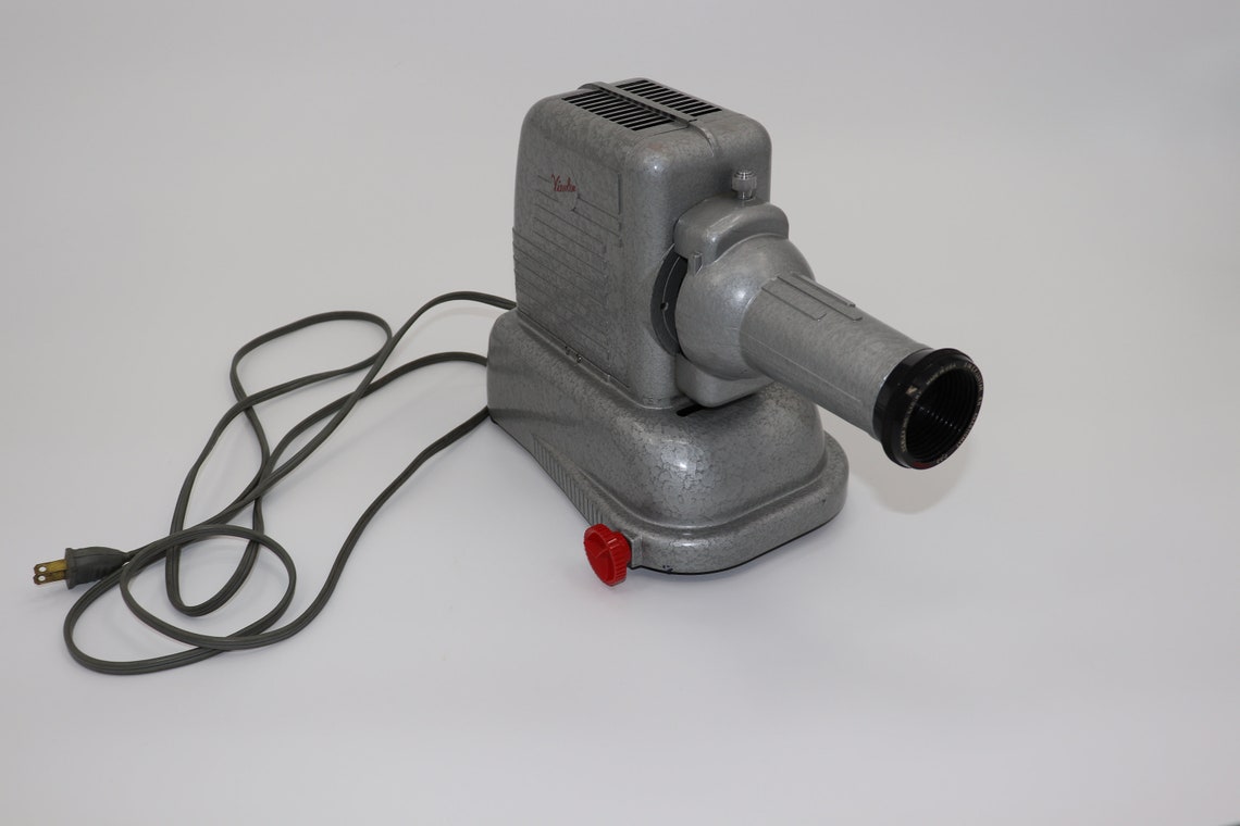 Vintage 1950s Viewlex Slide Projector V-33 With Case Bulb & - Etsy