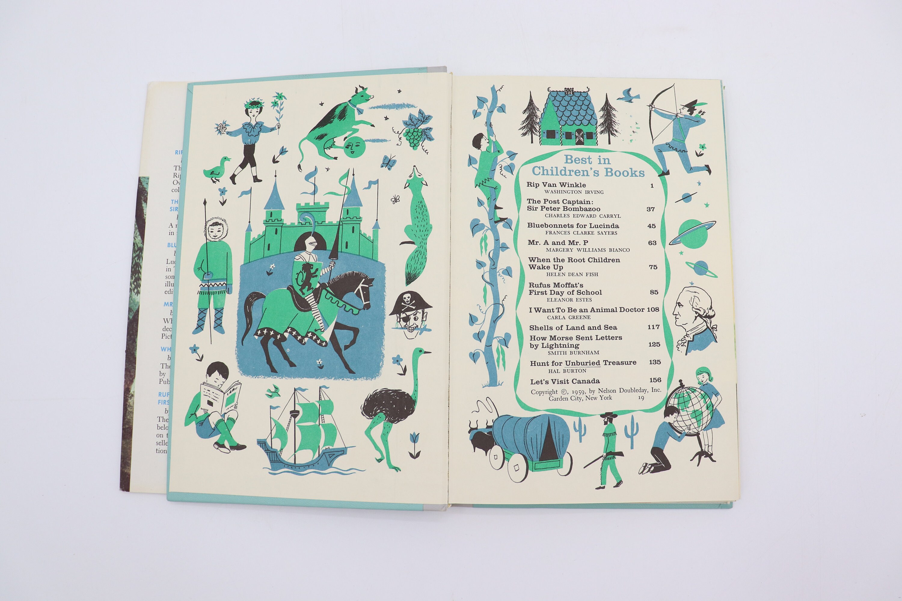 1959 Best in Children's Books Story Collection - Nelson Doubleday Inc ...