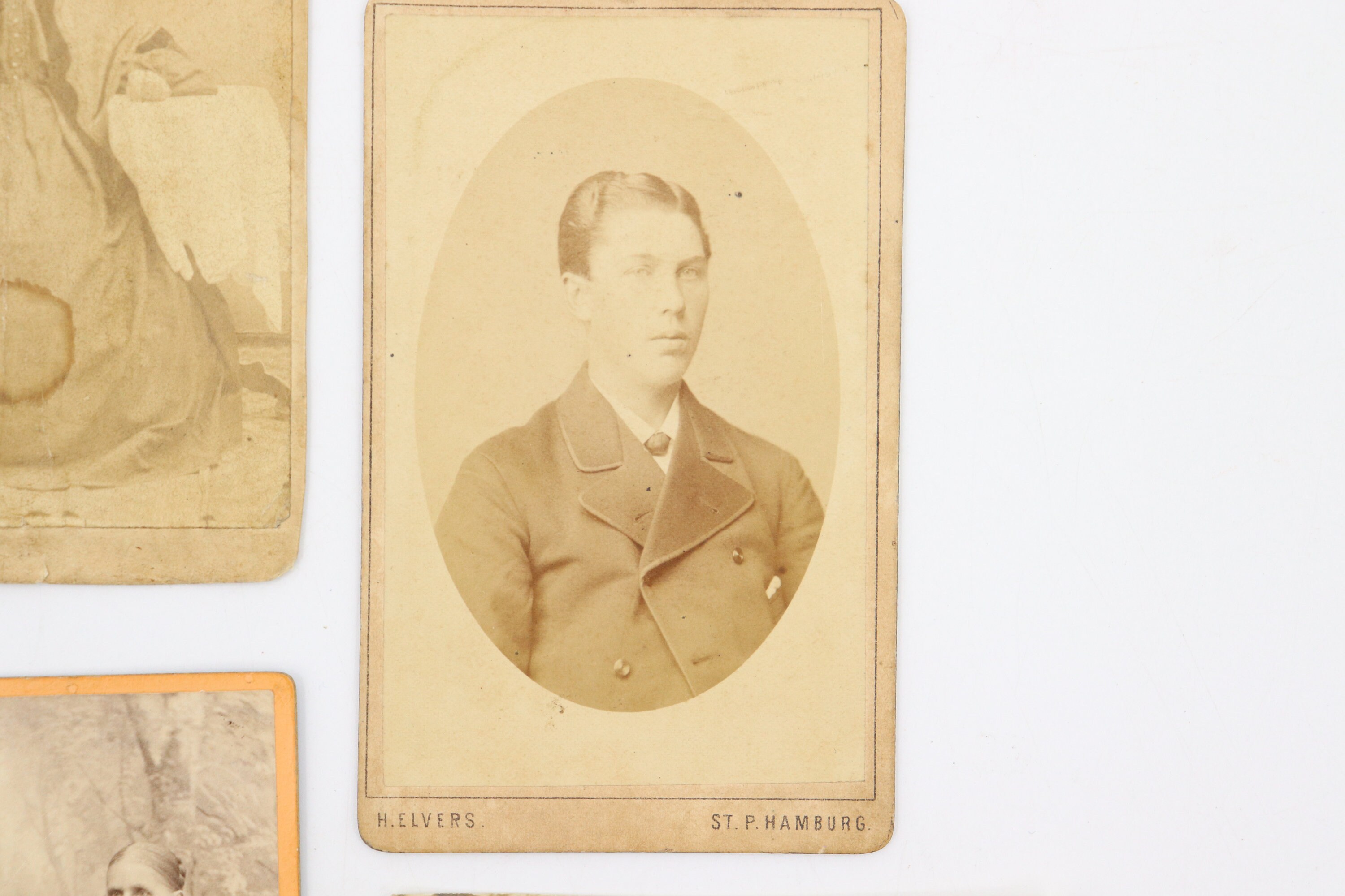 Antique Victorian Cabinet Cards and Photographs - Vintage Portrait ...