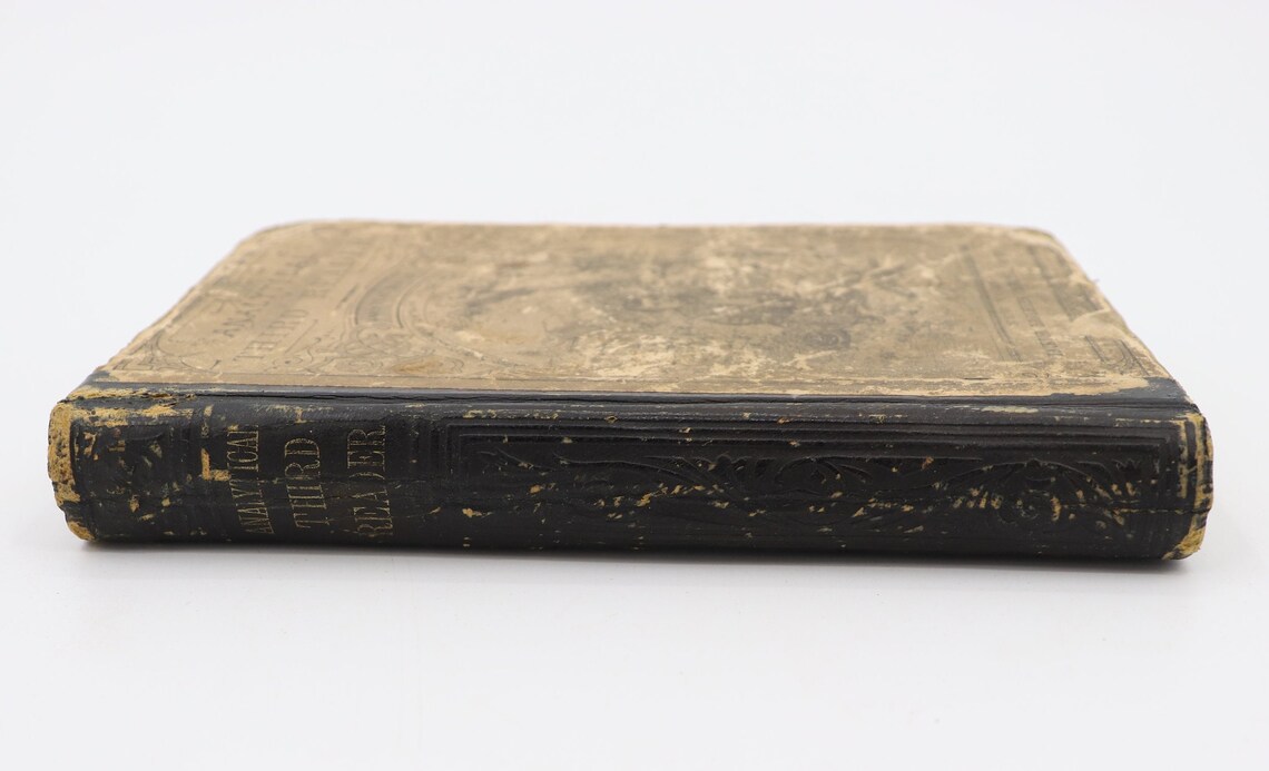 Antique 1860s Analytical Third Reader by Richard Edwards & J Russell ...