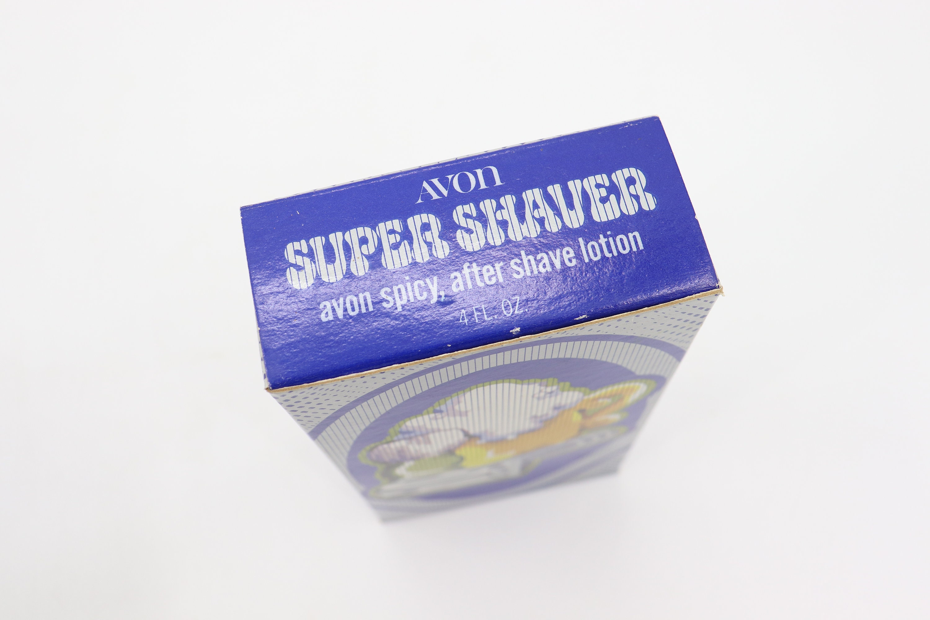 Vintage Collectible Avon Super Shaver FULL Spicy After Shave Lotion Men ...
