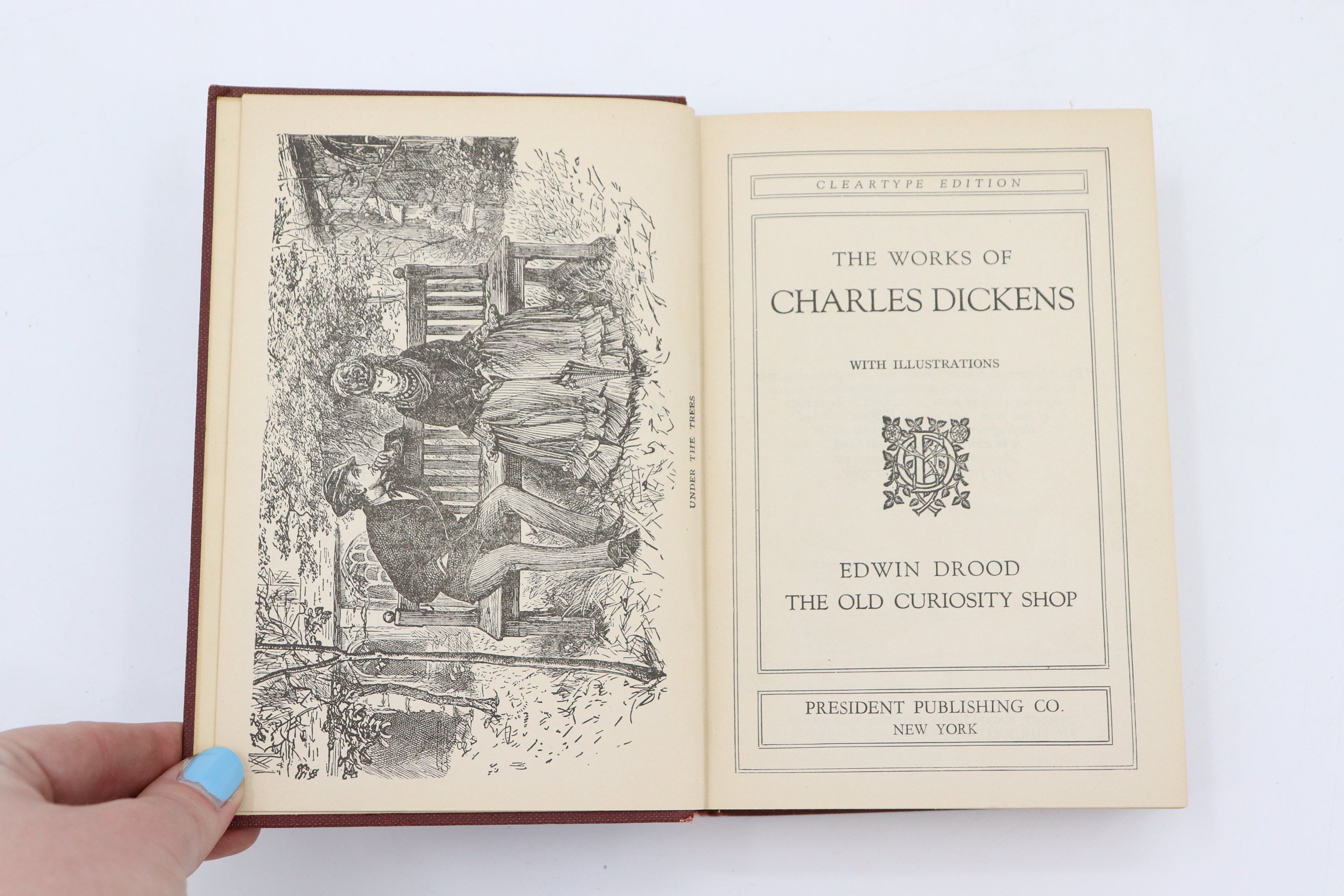 The Works of Charles Dickens Set of 13 - Cleartype Edition - Antique ...