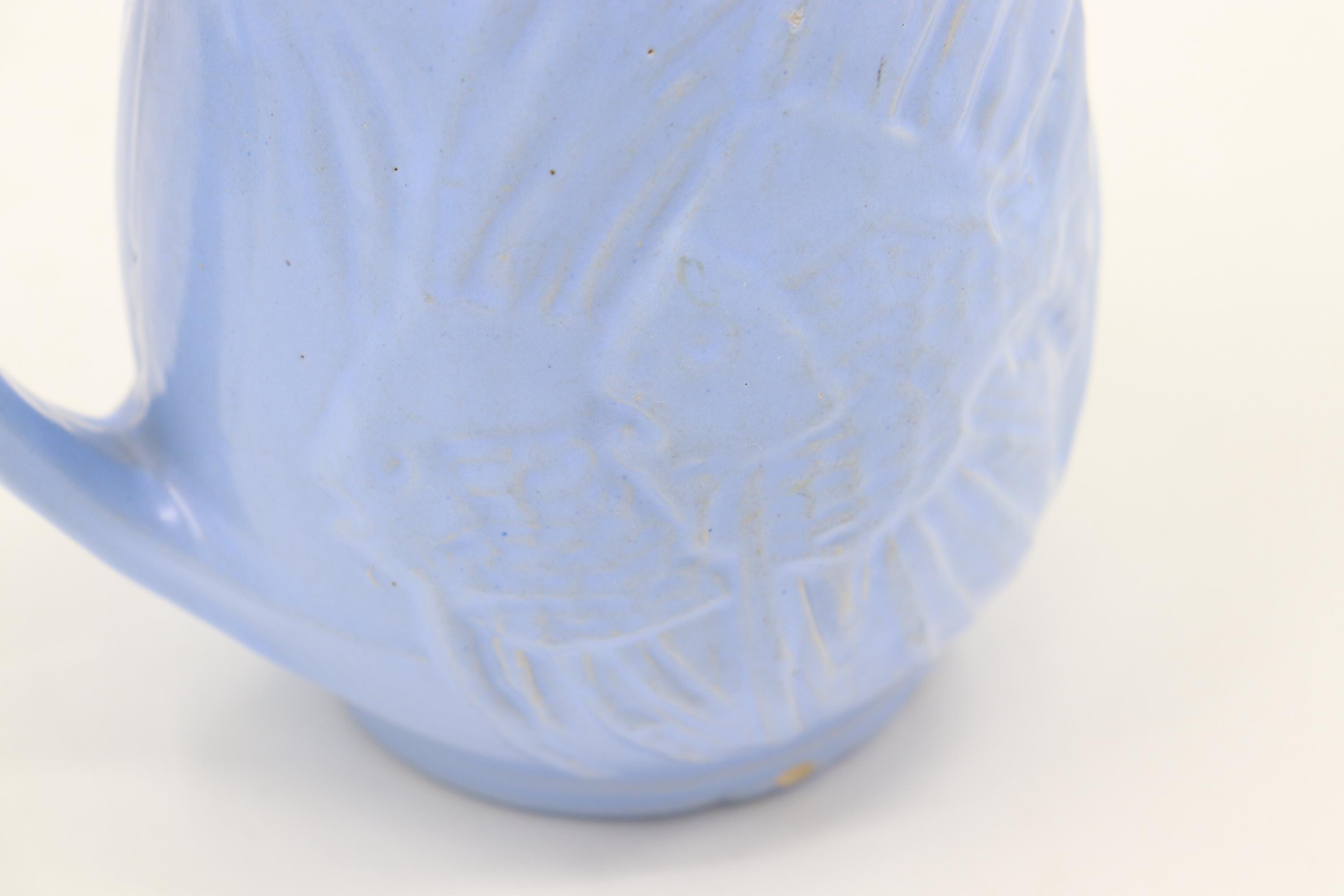 Vintage Blue Angel Fish Pitcher by Nelson Mccoy - 1930s Baby Blue ...