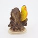 Vintage Yellow Ceramic Bird Figurine - Made in Japan - Decorative Bird ...
