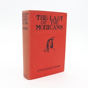1937 the Last of the Mohicans by James Fenimore Cooper Antique Vintage ...