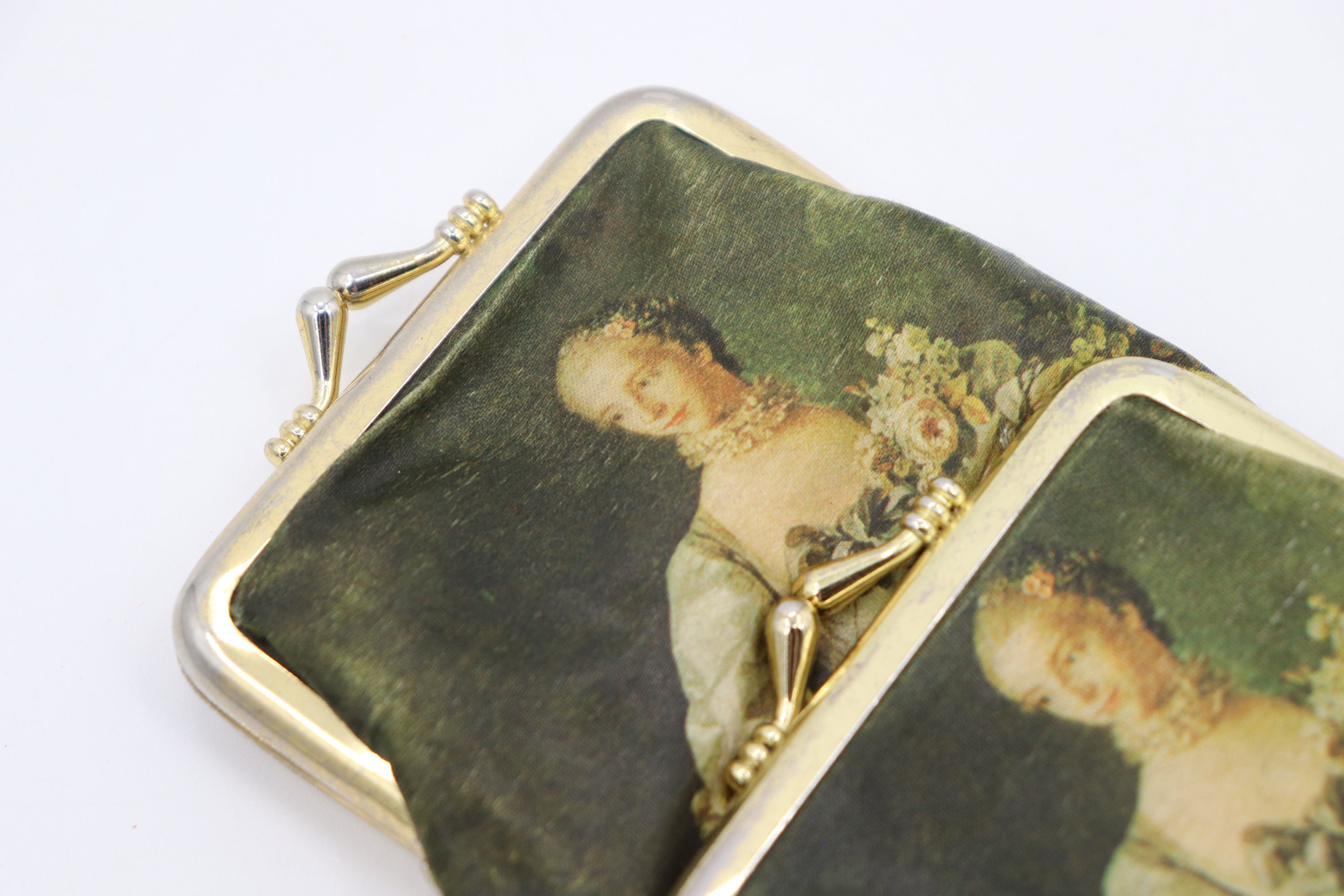 Vintage Rococo Style Cigarette and Coin Purse Made in Japan Antique ...