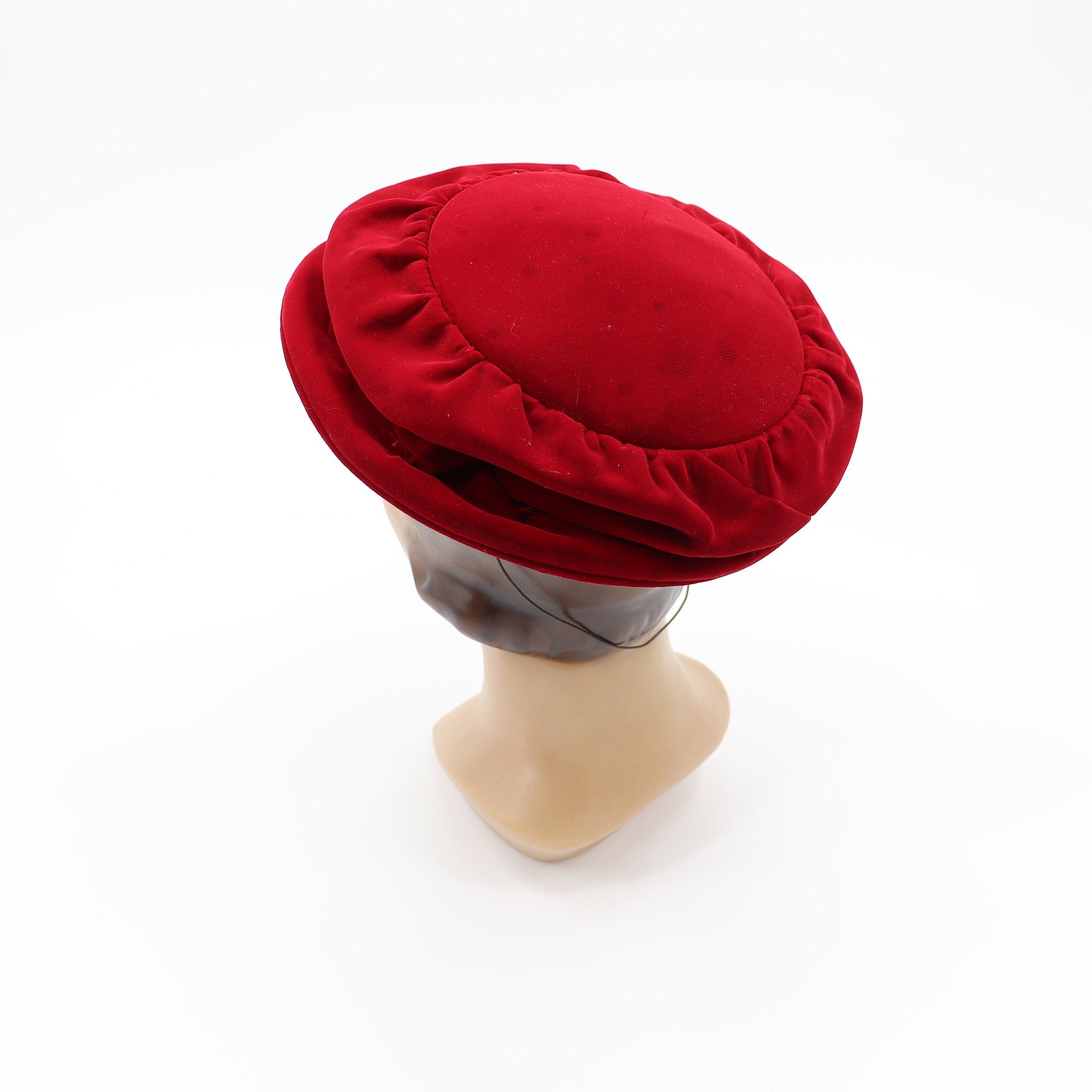 Vintage Red Women's Hat Exclusively Made for Marche 1950s 1960s Cap - Etsy