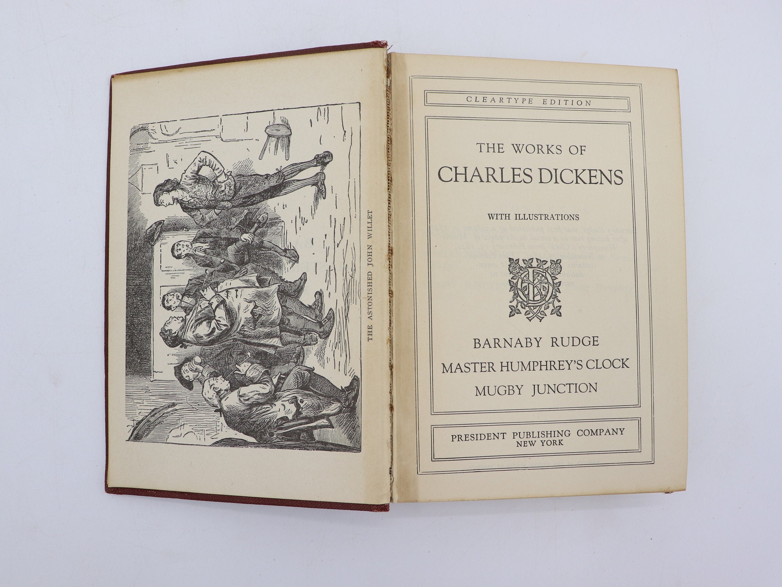 The Works of Charles Dickens Set of 13 - Cleartype Edition - Antique ...