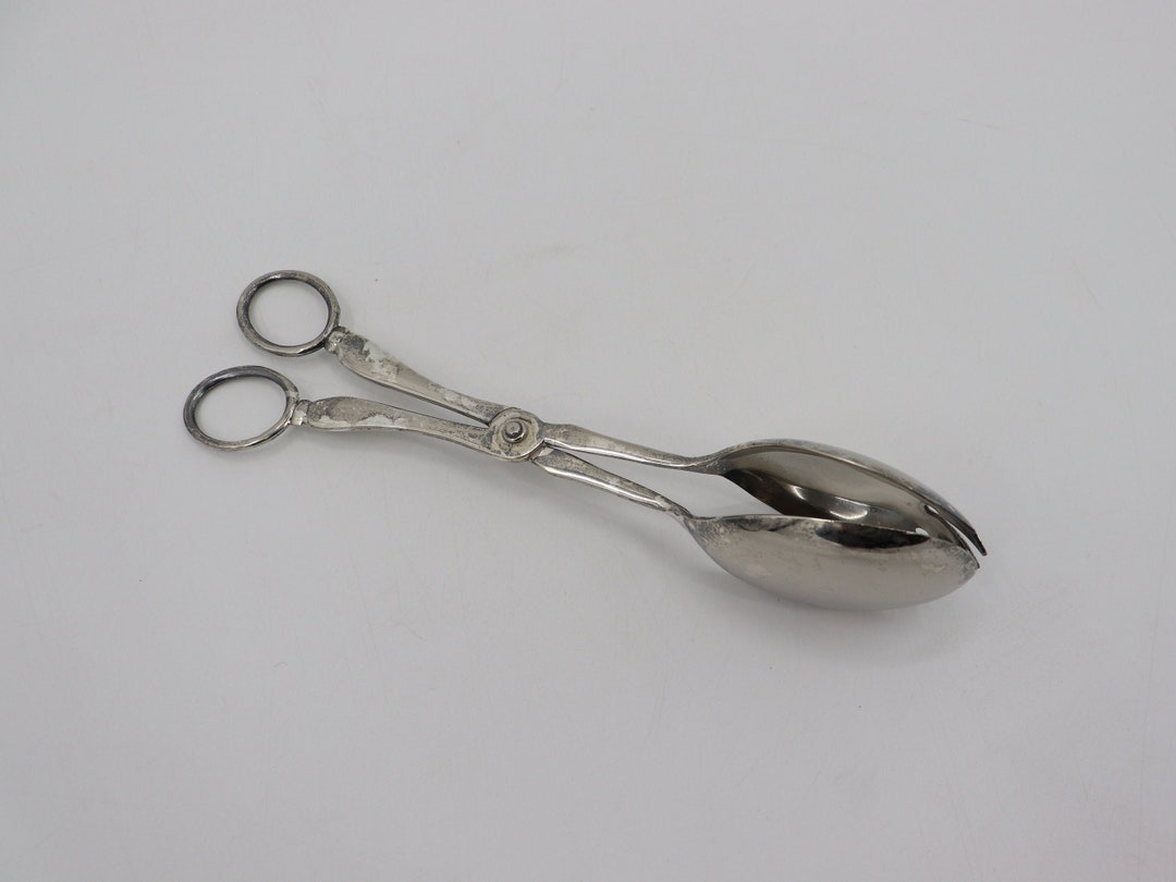 Vintage Raimond Silverplate Serving Tongs - Sheffield England - Etsy