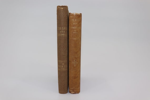 Antique Vintage Christian Book Set the Lord Our - Etsy