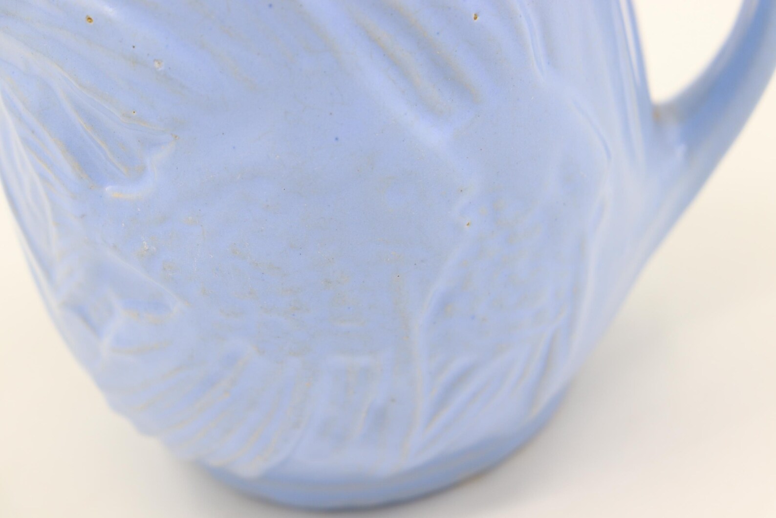 Vintage Blue Angel Fish Pitcher by Nelson Mccoy - 1930s Baby Blue ...