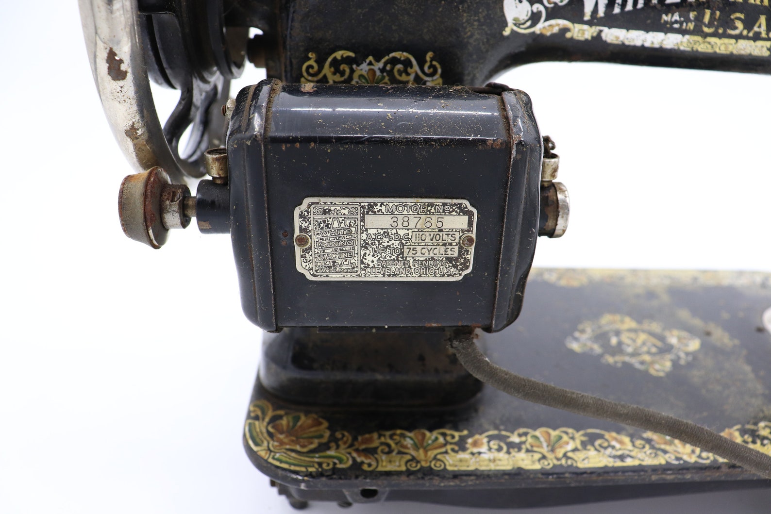 Antique Vintage White Rotary Sewing Machine 1900s 1910s - Etsy