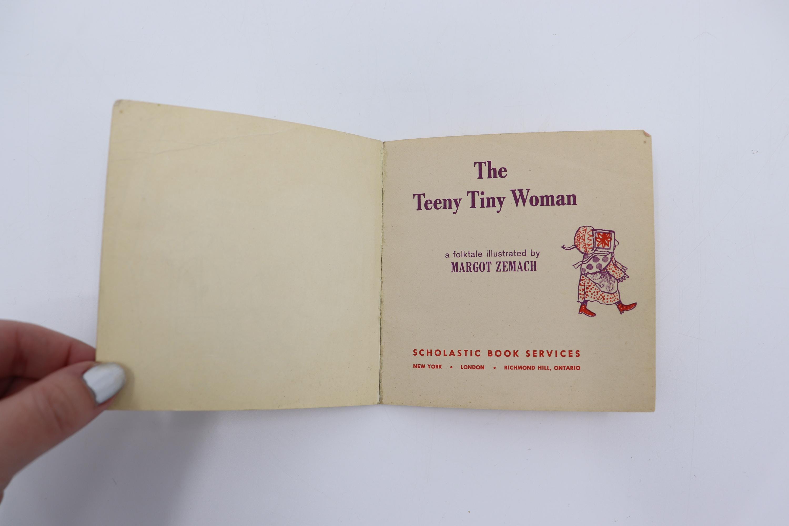1965 the Teeny Tiny Woman - Children's Folktale Illustrated by Margot ...