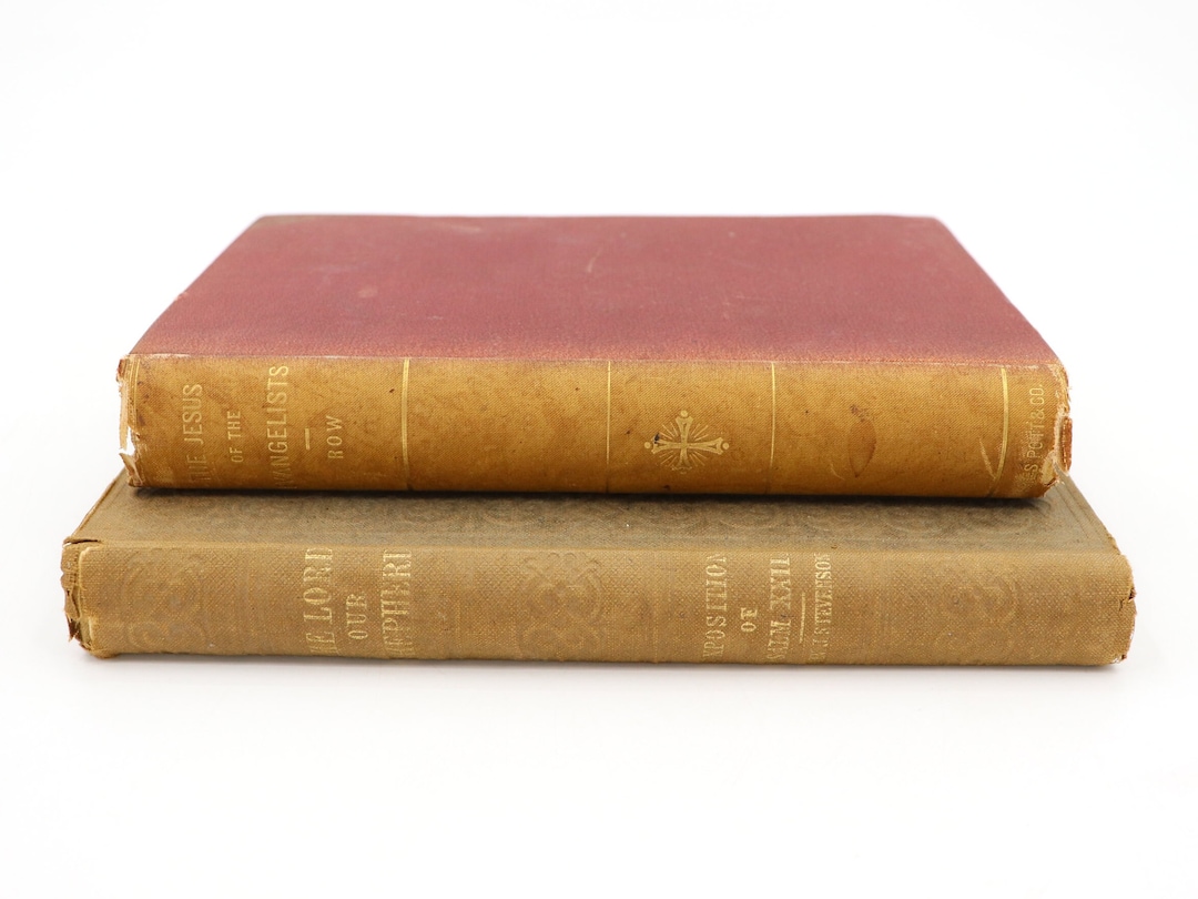 Antique Vintage Christian Book Set "the Lord Our Shepard" by Rev. John ...