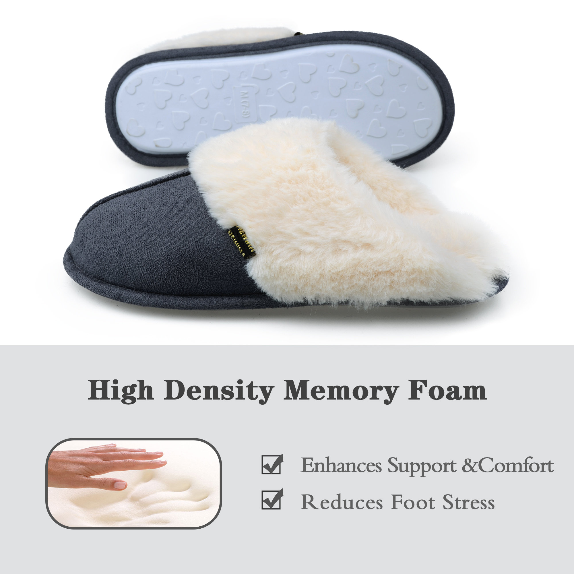 Lounger / Memory Foam Fluffy Soft Warm Slipper | Etsy