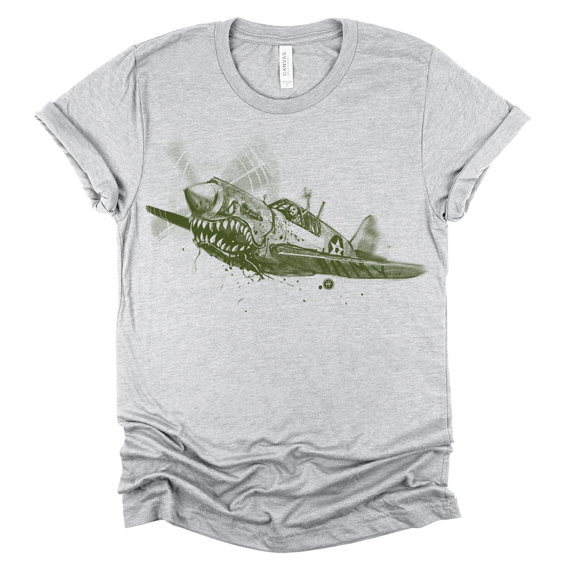 Warbird WW2 Plane Unisex T-shirt/ Vintage Airplane Nose Art/ - Etsy