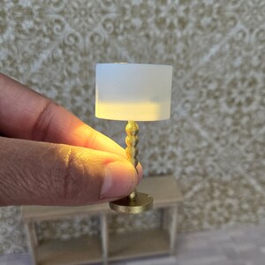 Miniature Dollhouse Lamp - Etsy
