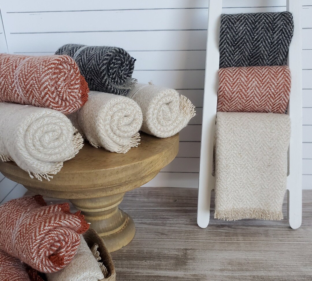 Miniature Dollhouse Throw Blanket - Etsy