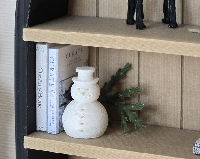 Miniature Mini Snowman - Etsy