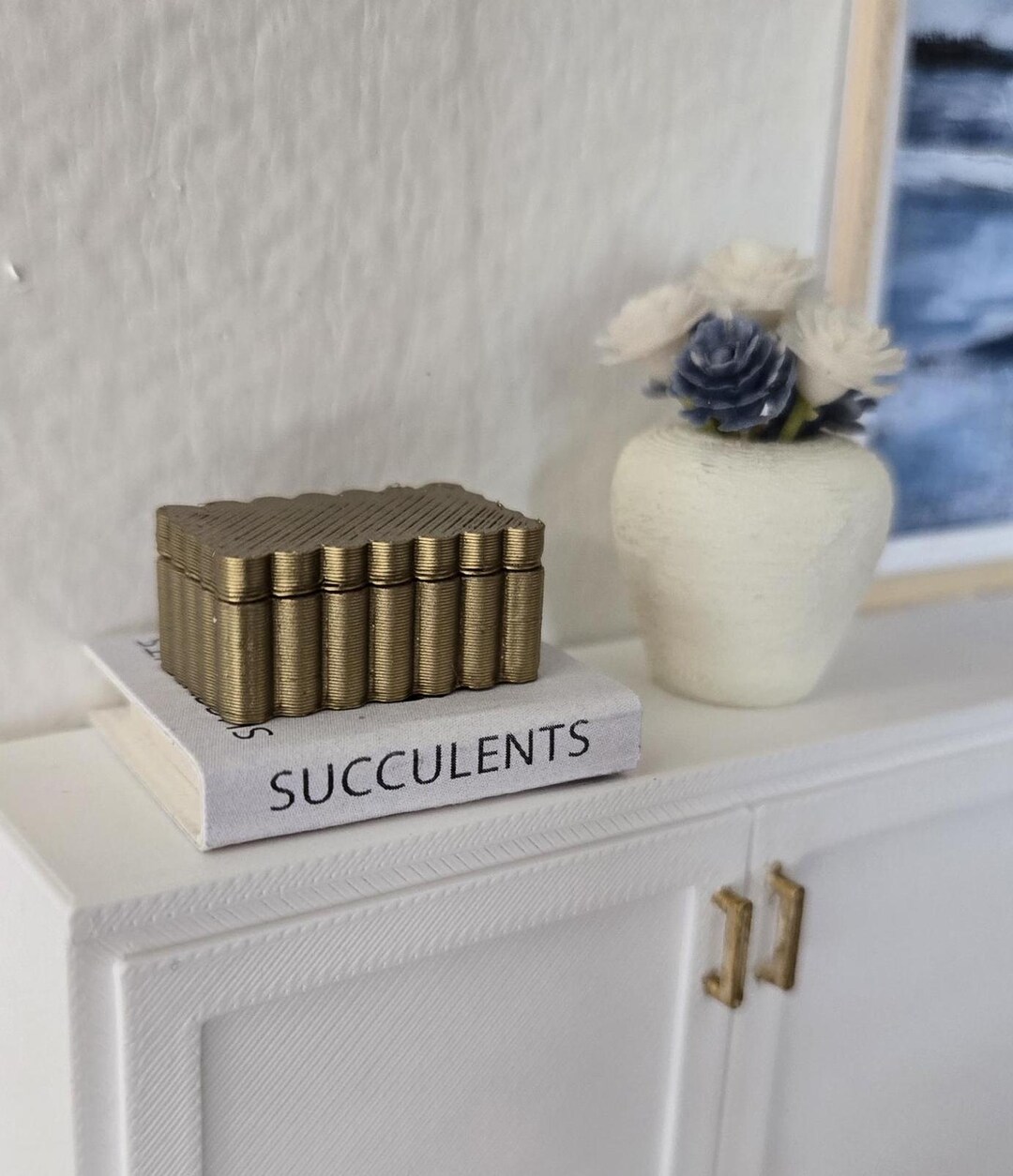 Miniature Dollhouse Trinket Box - Etsy