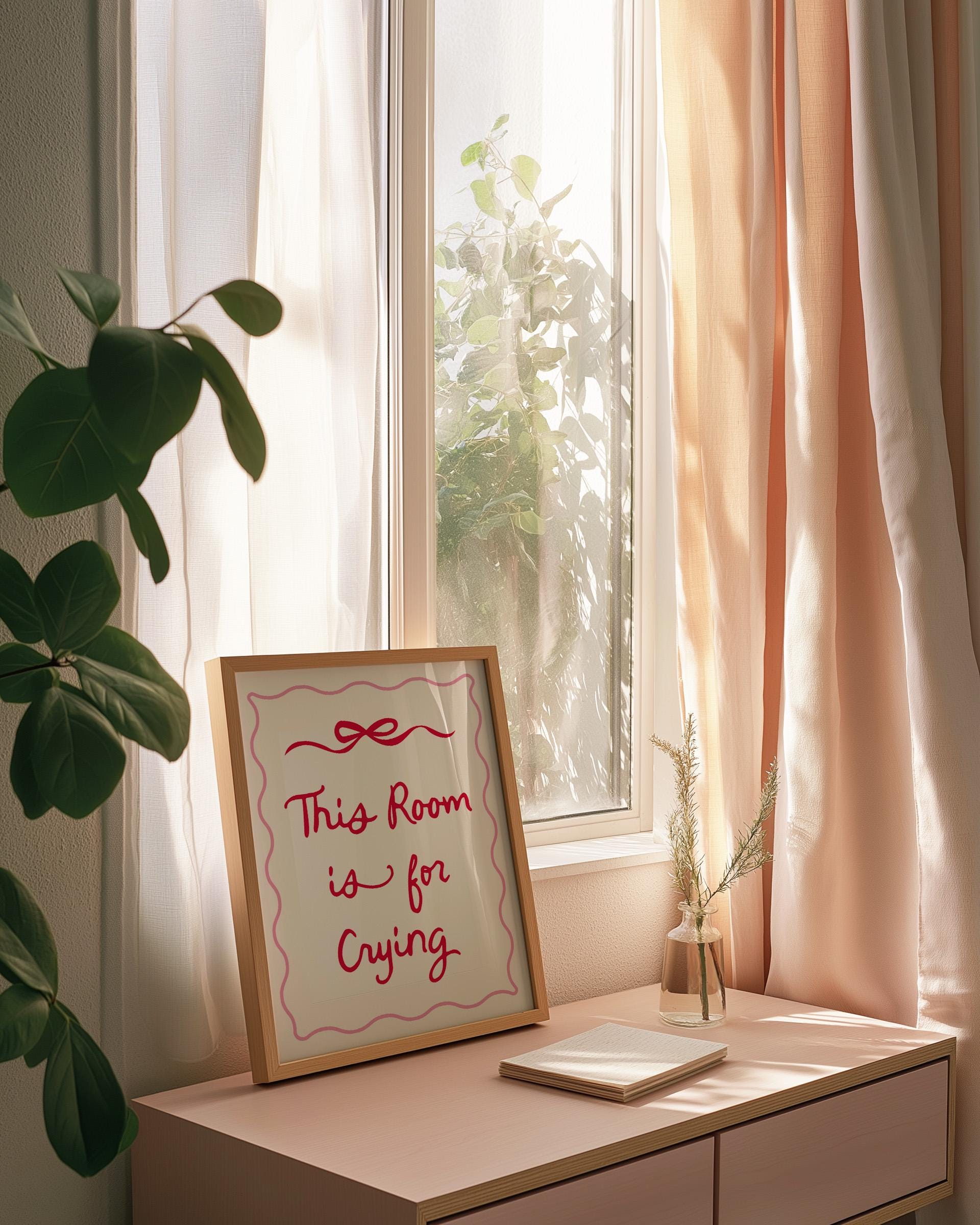 This Room is for Crying - Wall Art - Etsy