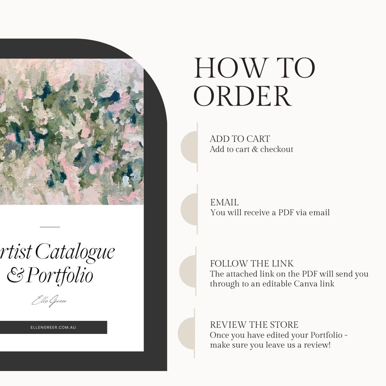 Artists Portfolio Template | Artists Catalogue Download | Portfolio ...
