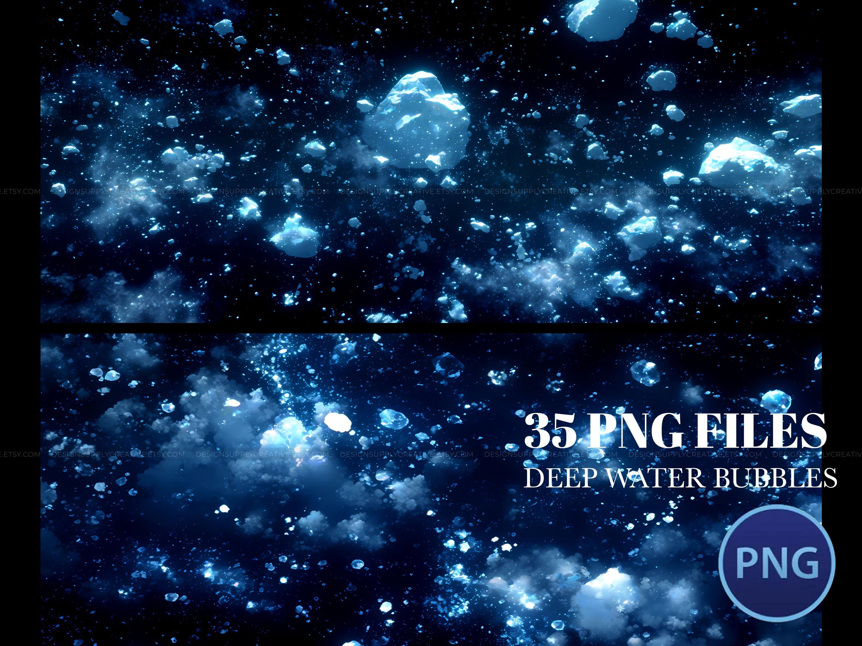 35 PNG Overlay Dreamy Deep Ocean Sea Bubbles Magical Mysteries ...