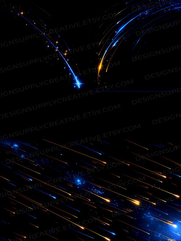 133 PNG Meteor Star Shower Comet Galaxy Light Fantasy Effect Free ...