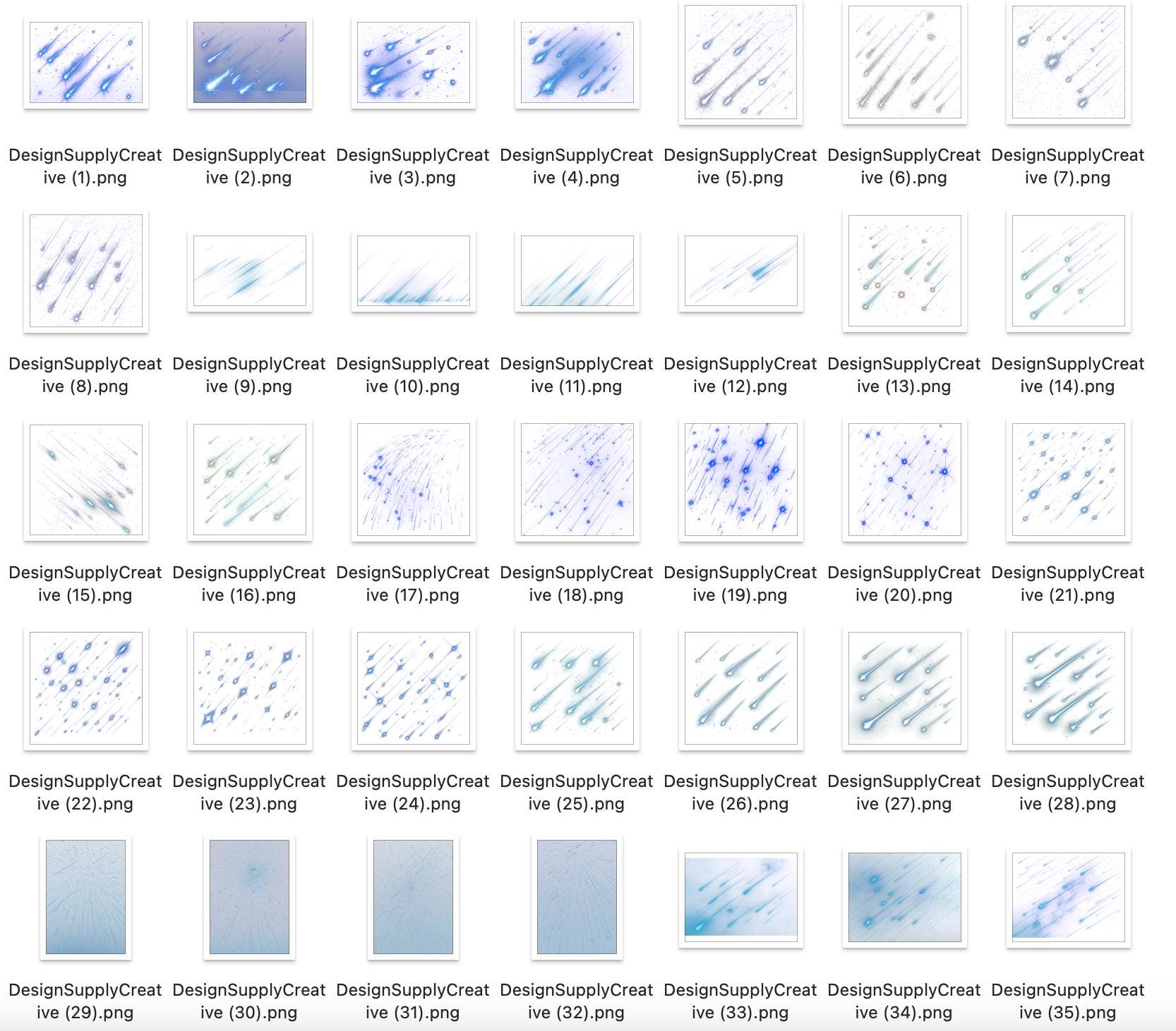 86 PNG Meteor Star Shower Comet Galaxy Light Fantasy Effect Free Cutout ...