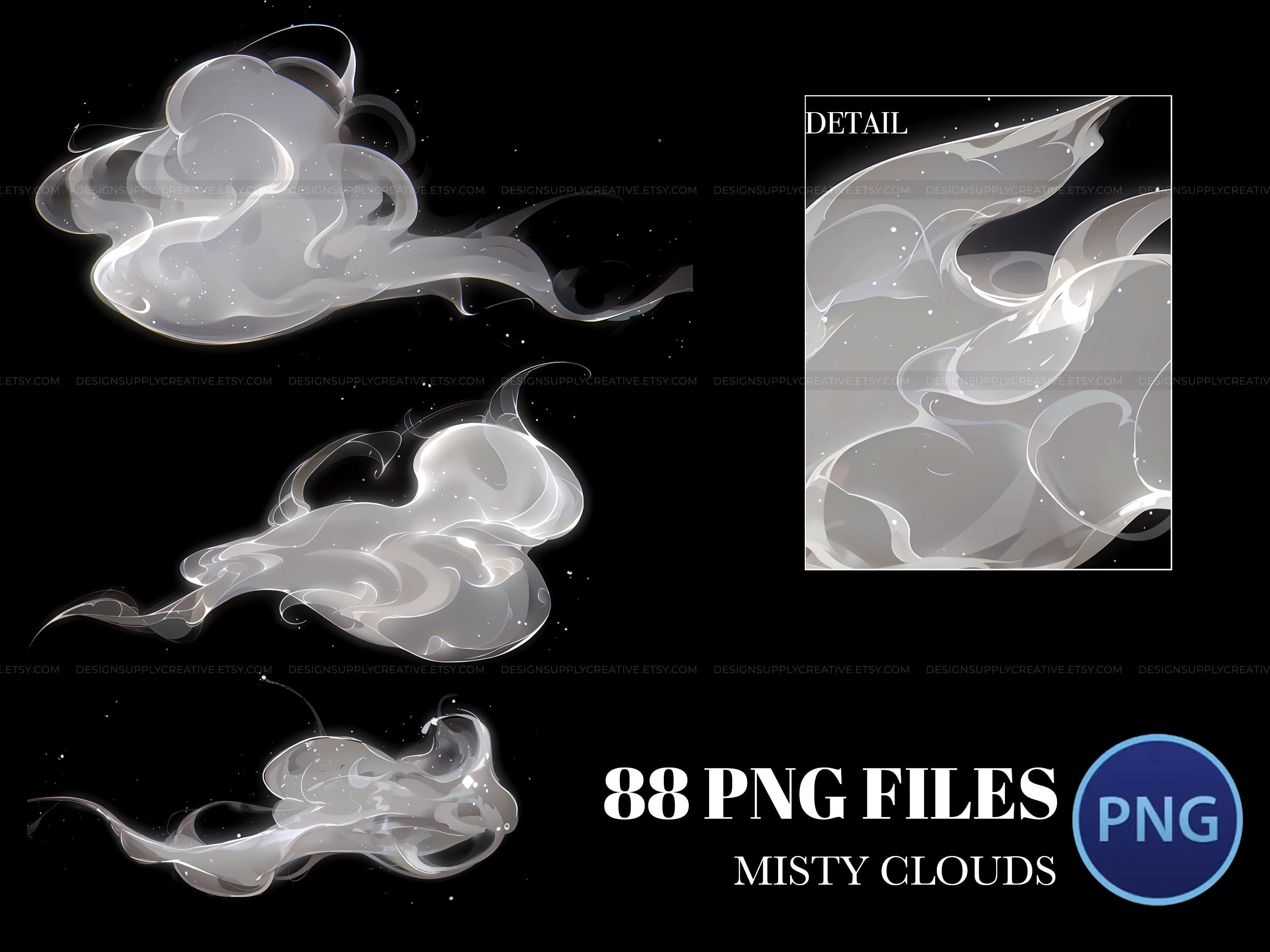 88 PNG Overlay Asian Chinese Style Misty Clouds Clip Art Transparent ...