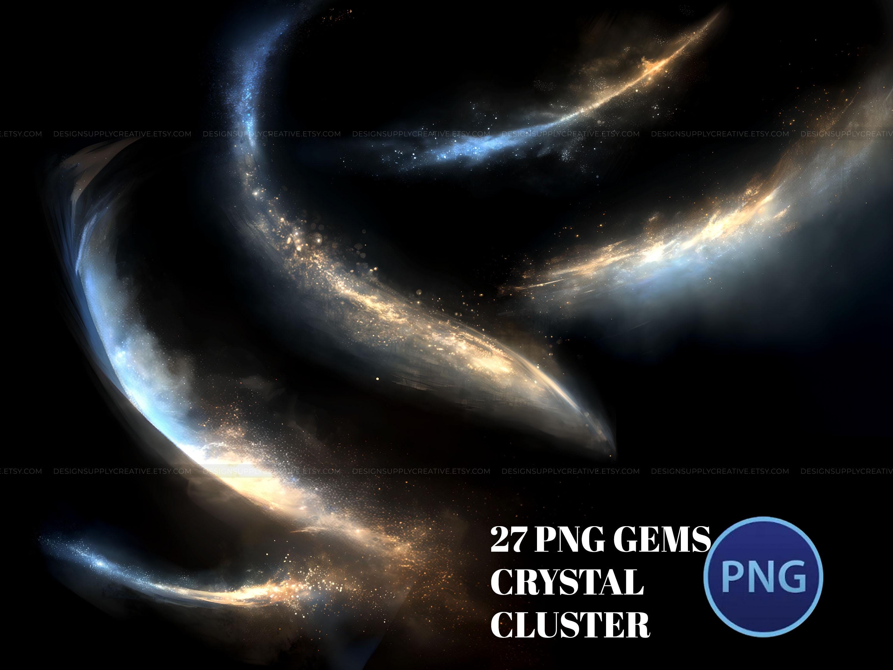 57 PNG Pack Rainbow Dust Beam Galaxy Light Fantasy Effect Free Cutout ...
