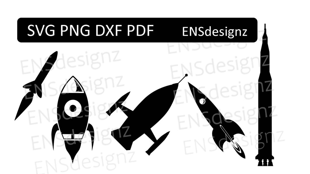 Spaceship Svg, Rocket Svg, Spaceship Bundle Svg, Spaceship Png, Rocket ...