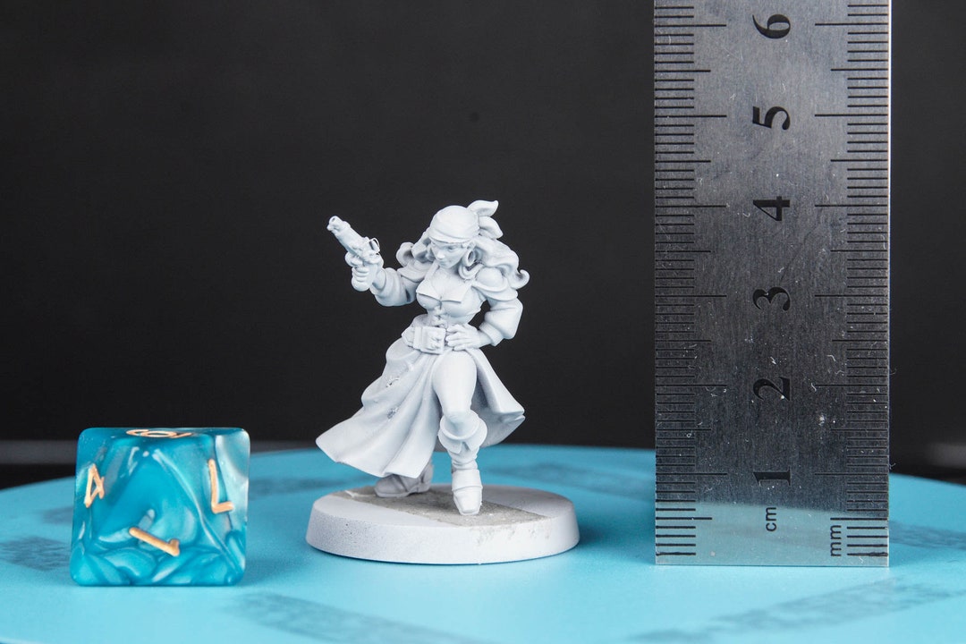 Shelly 3D Printed Miniature Fantasy Miniature Tabletop - Etsy