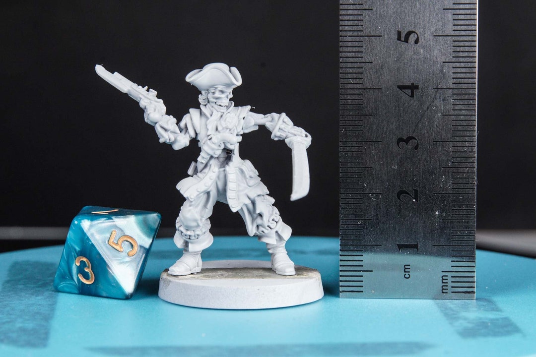 Billy the Bone 3D Printed Miniature Fantasy Miniature - Etsy
