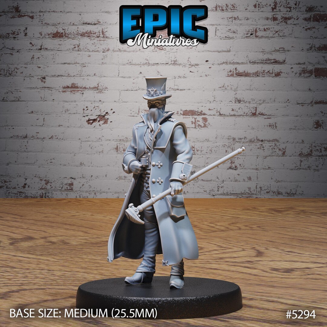 Dnd Mind Eater Gentleman Resin Miniature Tabletop Miniature Fantasy ...