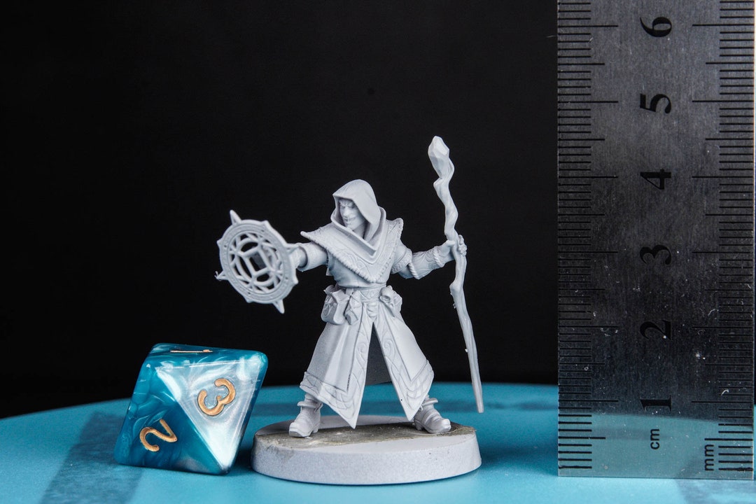 Apprentice Arcanist - 3D Printed Miniature - Fantasy Miniature ...