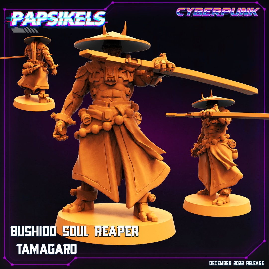 Bushido Tamagaro - Resin Miniature - Tabletop Miniature - Fantasy ...