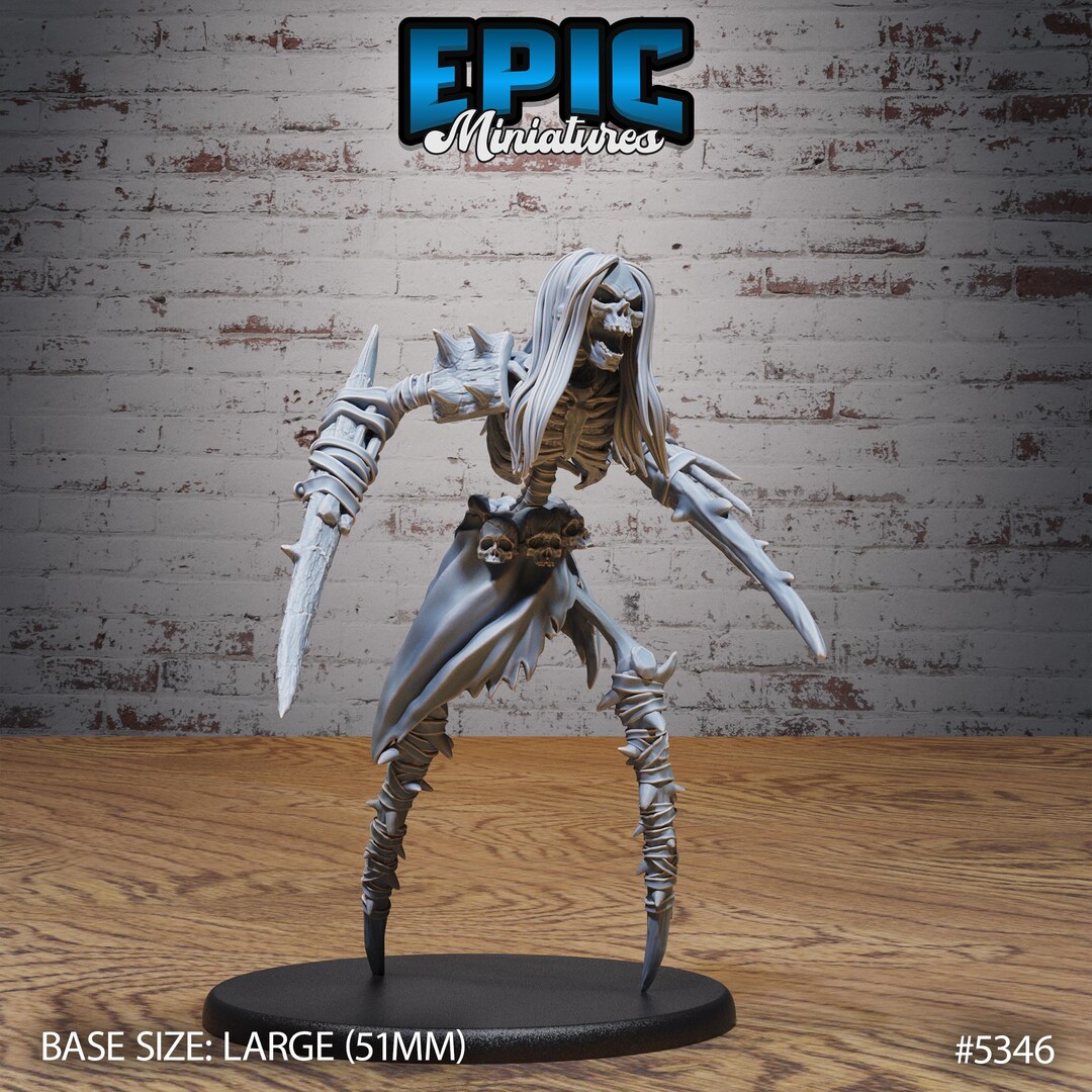 Dnd Bone Abomination - Resin Miniature - Tabletop Miniature - Fantasy ...