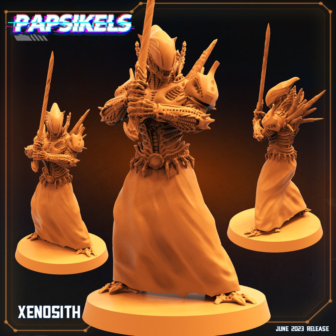 Xenosith - Resin Miniature - Tabletop Miniature - Fantasy Miniature ...