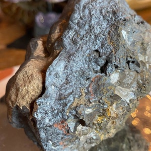 Over 31ozs! Nearly 2lbs of Rare Large Botryoidal Hematite With Quartz ...