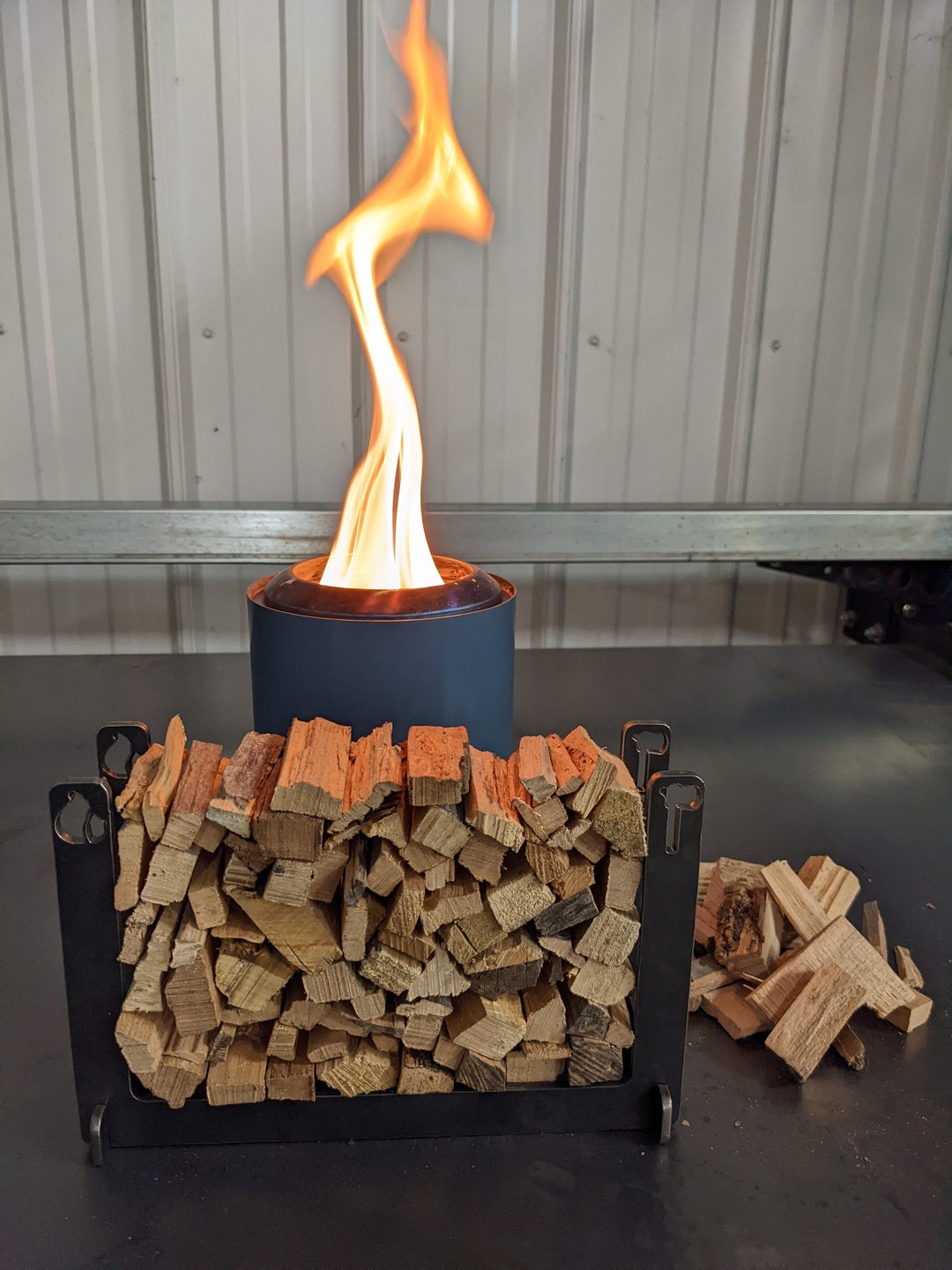 2 PACK! Mini Firewood Rack-rack Only (wood and Solo Stove Not Included ...