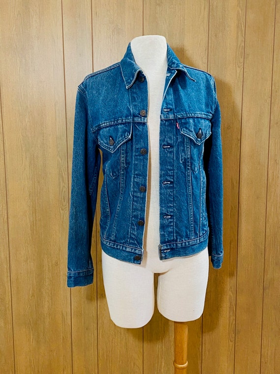Vintage Levi's 506 Trucker Jacket - 1980's - SIZE 34 - Gem