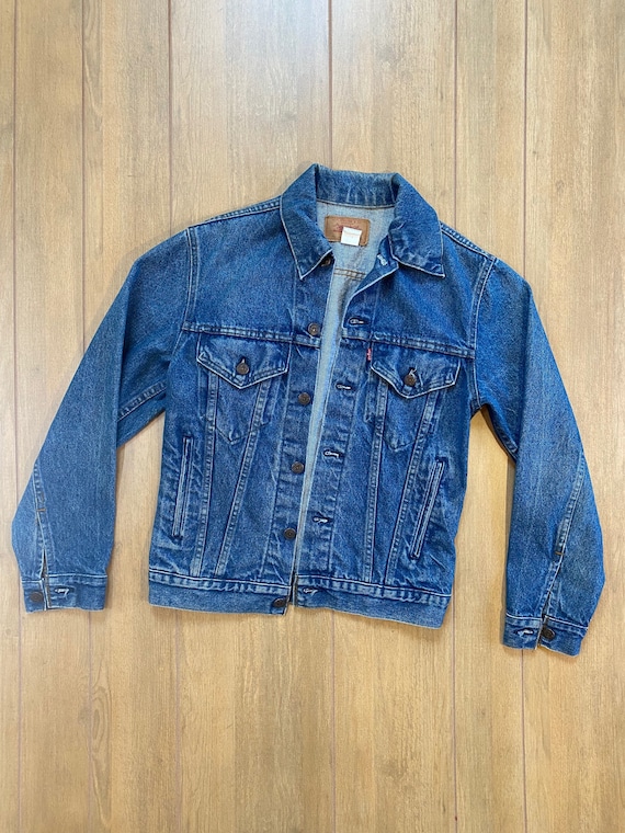 Vintage Levi's 506 Trucker Jacket - 1980's - SIZE 34 - Gem